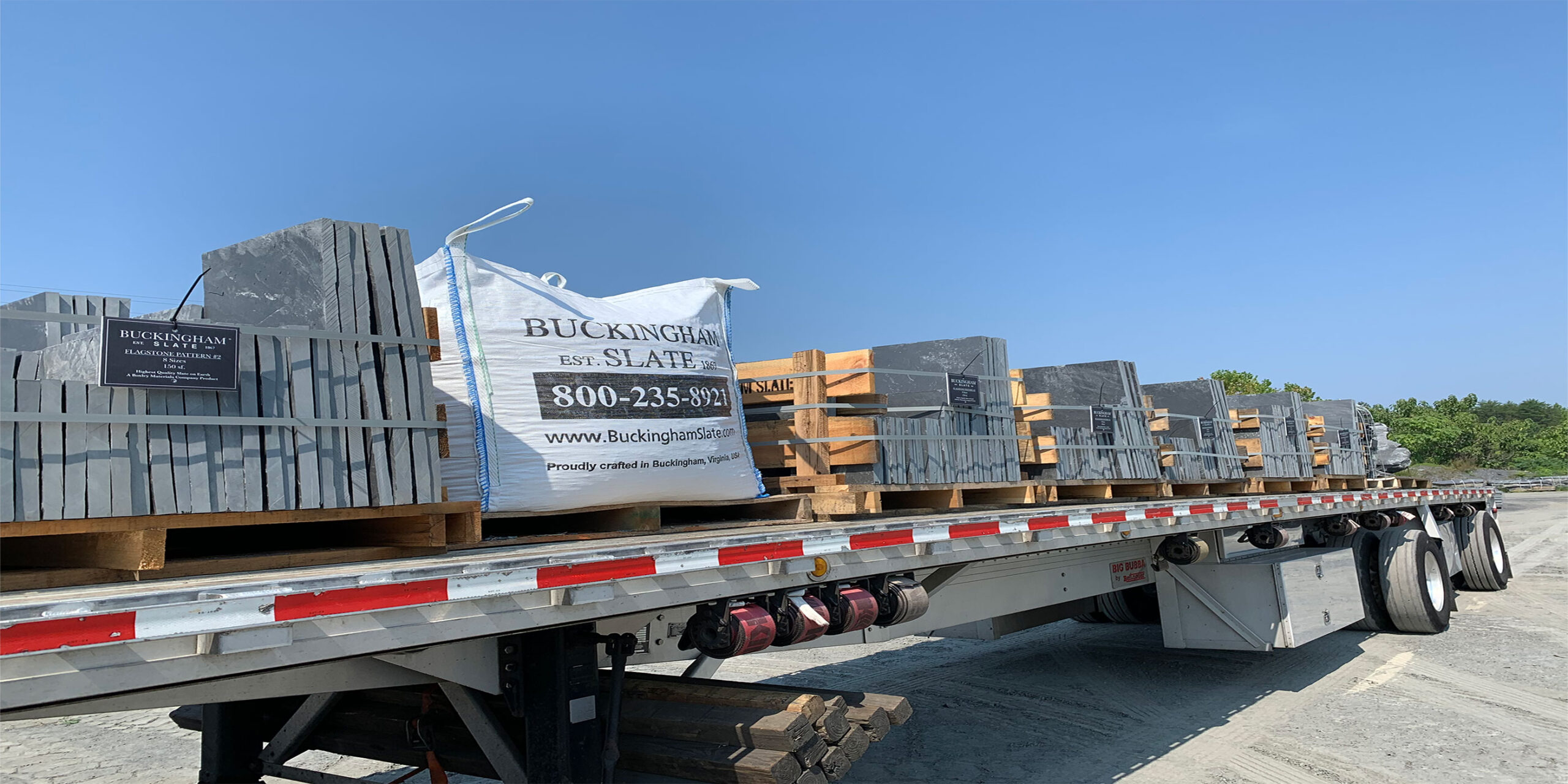 Distribution for Blue/Black/Grey Slate | Buckingham Slate